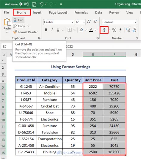 How To Organize Data For Analysis In Excel Useful Methods