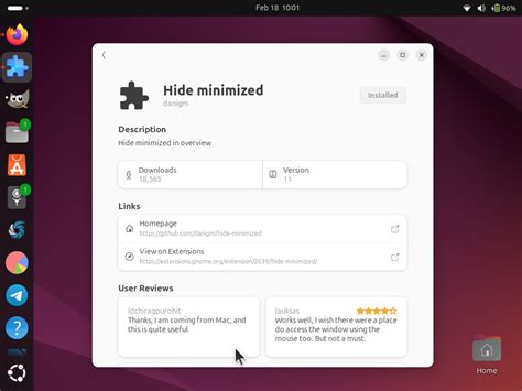 Useful GNOME Extensions For Ubuntu