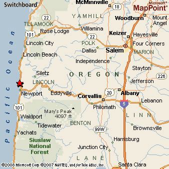 Where Is Agate Beach Oregon See Regional Map And More