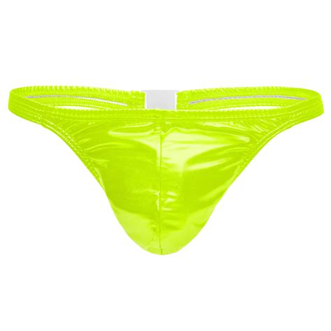 Modus Vivendi String Viral Vinyle Jaune Fluo Inderwear
