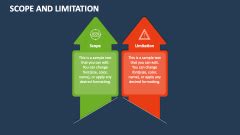 Scope And Limitation PowerPoint And Google Slides Template PPT Slides