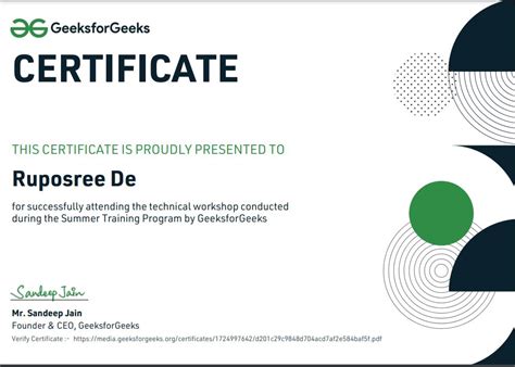 I Am Thrilled To Announce You That I Attended The Workshop Which Was Conducted Through