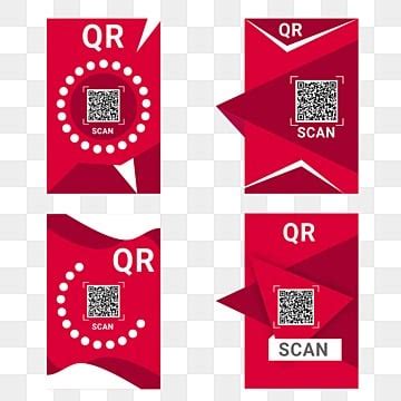 Set Qr Code PNG Transparent Images Free Download Vector Files Pngtree