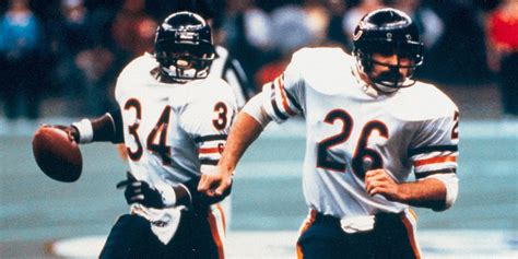 Walter Payton And Matt Suhey Backfield Mates Turned Brothers And A