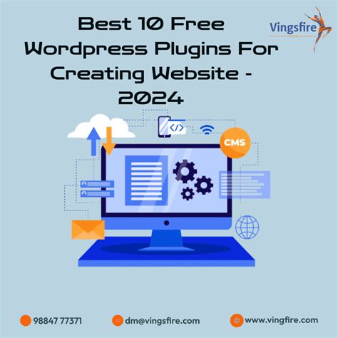 Best 10 Free Wordpress Plugins For Creating Website 2024 Vingsfire We Build Your Dream
