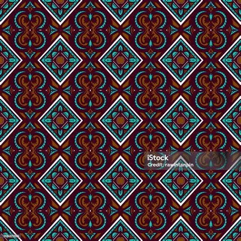 원활한 패턴 장식 전통 민족 아랍어 터키어 모든 직물 및 섬유에 적합한 인도 패턴 벽지 포장 다채로운 민족 축제 추상 패턴 0명에 대한 스톡 벡터 아트 및 기타 이미지