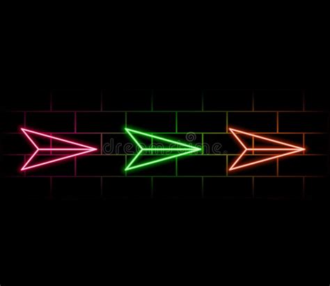 Glowing Neon Line Refresh Icon Isolated On Brick Wall Background Reload Symbol Rotation Arrows