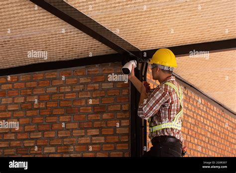 Network In Control Room For Design CCTV Internet Protocal Camera And Fiber Optic Network DIY