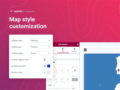 Interactive World Map For Elementor Mapper