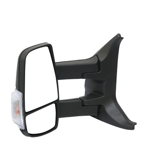 Driver Left Side Long Arm Mirror With Signal Light For 2014 2026 Ford