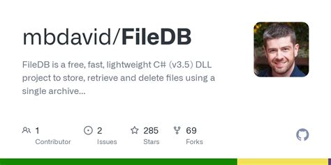 Github Mbdavid Filedb Filedb Is A Free Fast Lightweight C V Dll Project To Store
