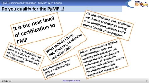 Pgmp Journey Strategy Guide Ppt