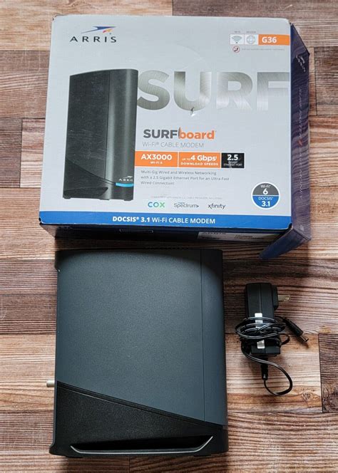 Used Arris Surfboard G Docsis Multi Gigabit Cable Modem Ax Wi Fi Router Ubb Threads