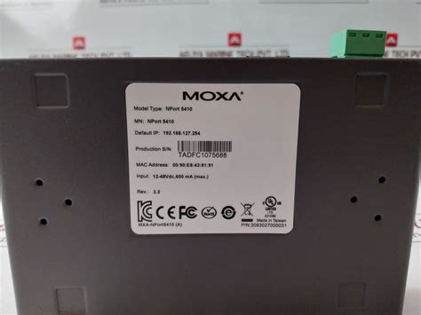 Moxa Nport 5410 Serial Device Server 4 Port Rs 232 Aeliya Marine