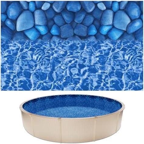 Vevor 18 Ft Round Above Ground Pool Liner Overlap Pool