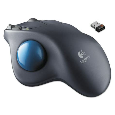 logitech m570 wireless trackball computer mouse