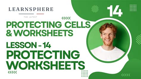 Excel Course Protecting Worksheets Lesson Youtube