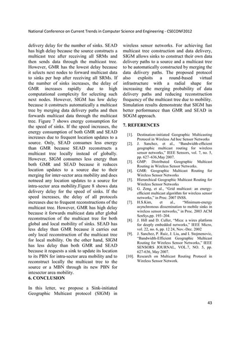 multicasting routing protocol for wsn pdf