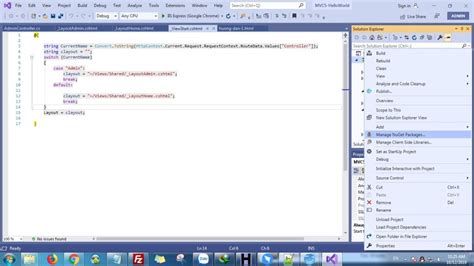 Install Bootstrap In ASP NET MVC