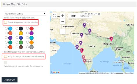How To Customize Google Maps Colors In WordPress