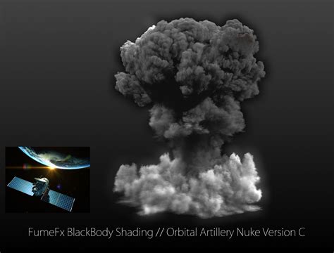 3d Model Fumefx Nuclear Explosion Asset Vr Ar Low Poly Rigged