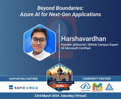 harshavardhan bajoria on linkedin globalalbootcamp ai openai