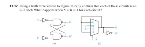 solved using a truth table similar to figure 11 8 b