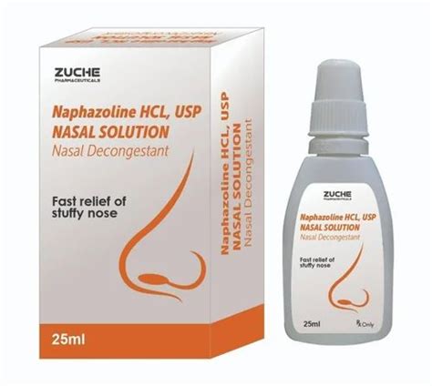 25ml Naphazoline Hcl Usp Nasal Solution At ₹ 270box Nasal Drops In