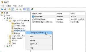 Configure DHCP Server And Scope Options In Windows Server 2016 Dimitris Tonias