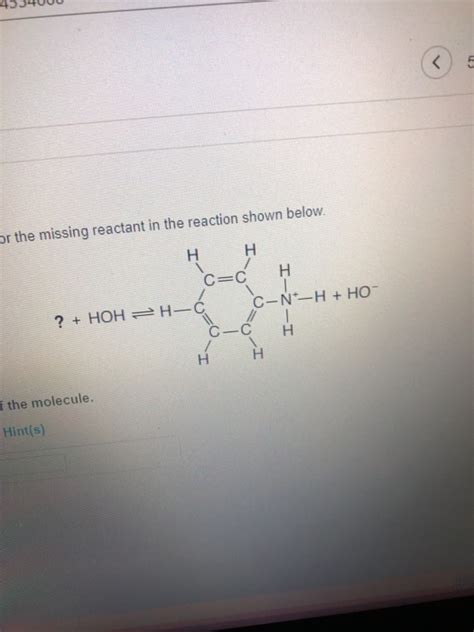 solved give the iupac name for the missing reactant in the