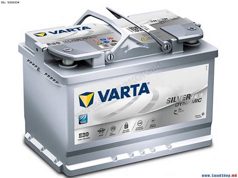 Аккумулятор Varta Silver Dynamic AGM 70Ah 760A (570901076) купить в ...