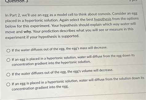 Solved In Part 2 ﻿well Use An Egg As A Model Cell To Think
