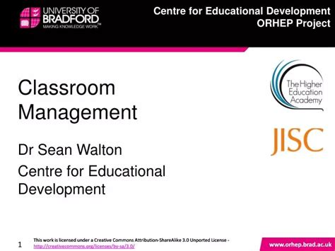 Ppt Classroom Management Powerpoint Presentation Free Download Id