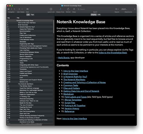 Notenik Markdown Reference Markdown Guide