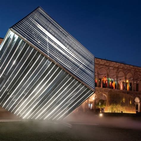 Mad Installs Reflective Etfe Cube At Milan Design Week