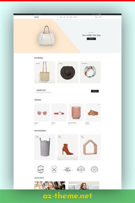 Genova Minimalist Ajax Woocommerce Wordpress Theme Woocommerce Wordpress Themes Creative