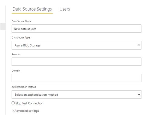 Solved Powerbi Gateway Connection To Azure Blob Microsoft Fabric Community