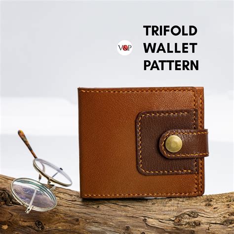 Pdf Pattern For Trifold Wallet No 2 Instructional Video By Vasile And