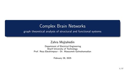 Complex Brain Networks Graph Theoretical Analysis Of Structural And
