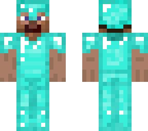 Diamond Armor Steve Minecraft Skins