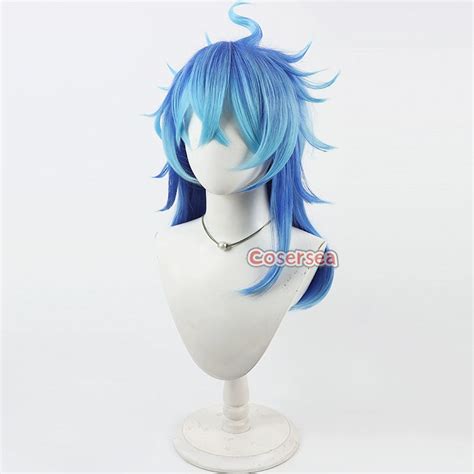 Cosersea Game Twisted Wonderland Idia Shroud 45cm Mixed Blue Cosplay W