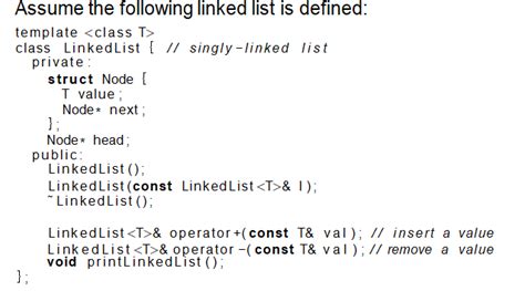 Solved 1 4 Points When Inserting Into A Linked List There