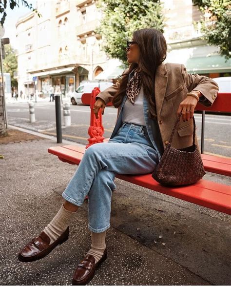 Tenue Avec Mocassins Tenues Inspirées Vêtements De Printemps Look