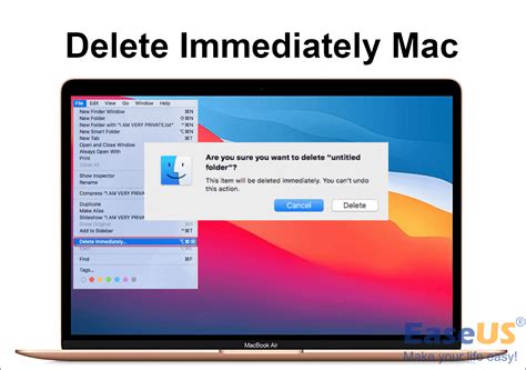 delete immediately mac skip trash to delete your files
