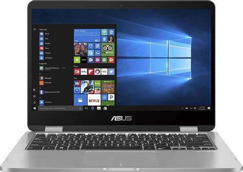 Купить ASUS VivoBook Flip 14 TP401MA-EC360T 90NB0IV1-M10130 серебристый ...