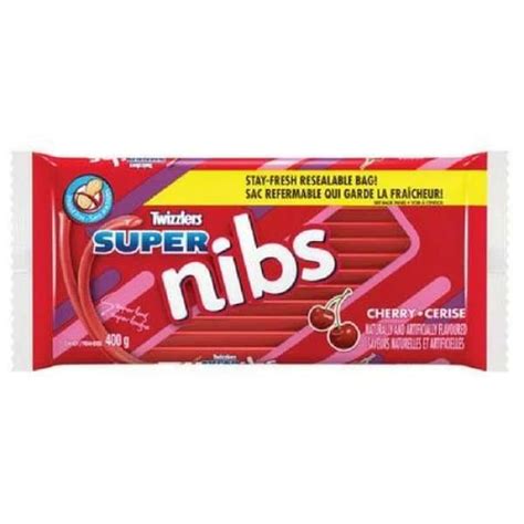 Twizzlers Super Cherry Nibs Candy 400 G