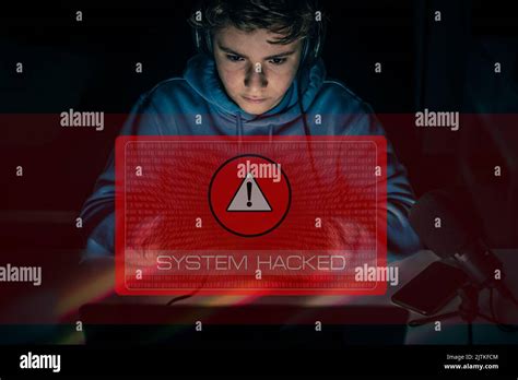 Hacker Attack Intrusion Cybersecurityinformation Protection Data