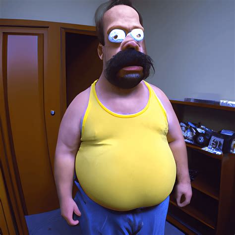 Homer In Real Life Blank Template Imgflip