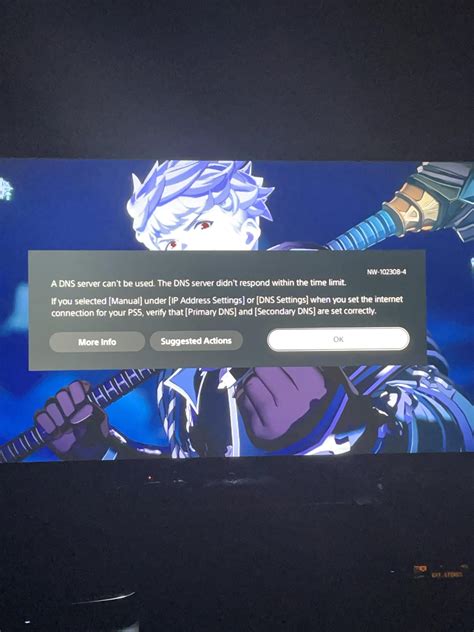 Ps5 Error Message R Granbluefantasyversus