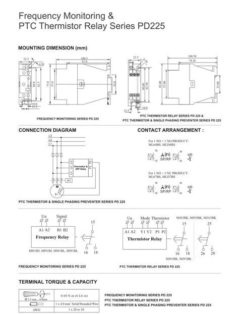 PTC Thermistor Relay Serie PD PT Lestari Elektrik Otomasi